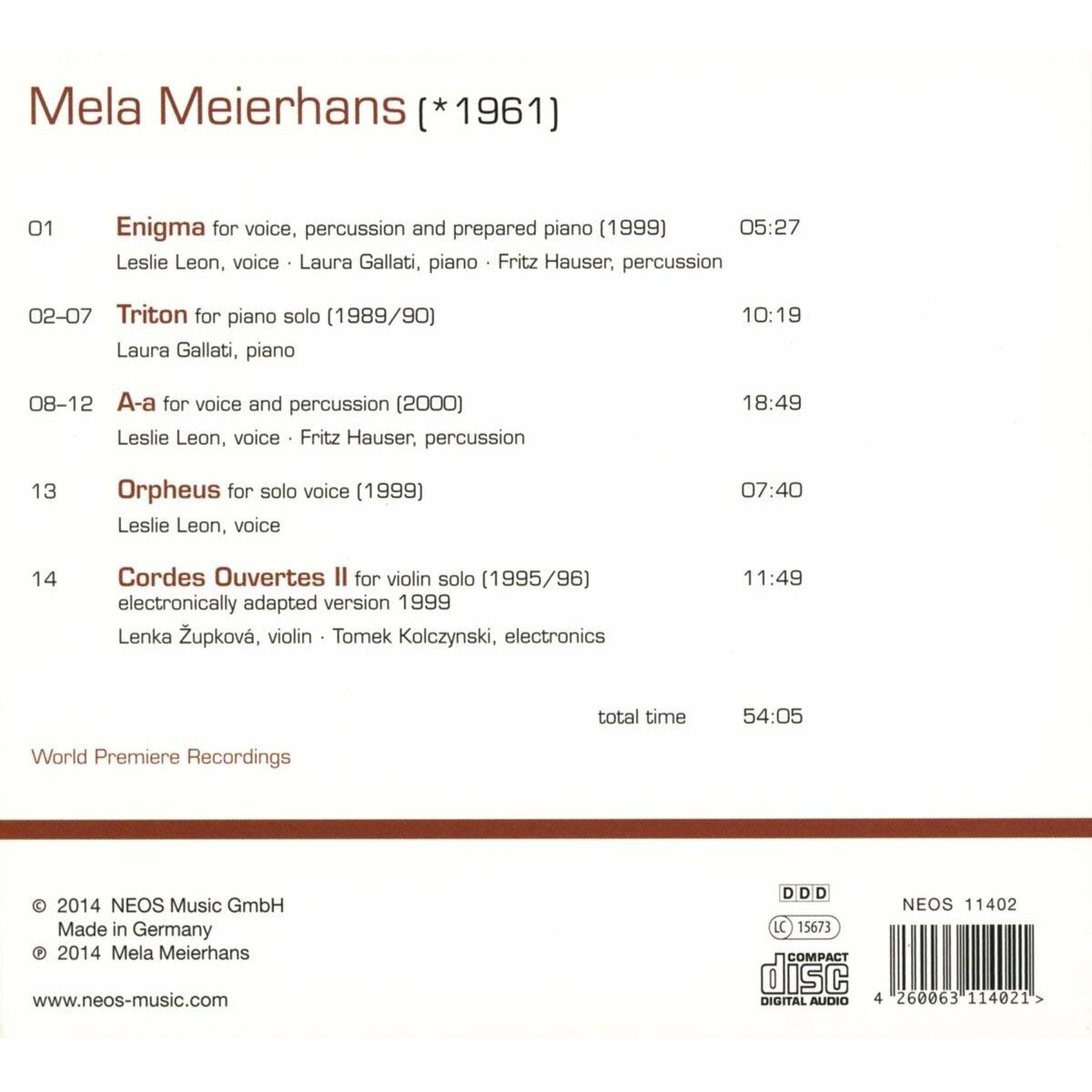 Mela Meierhans - phase1_soloduotrio CD - eMAG.ro