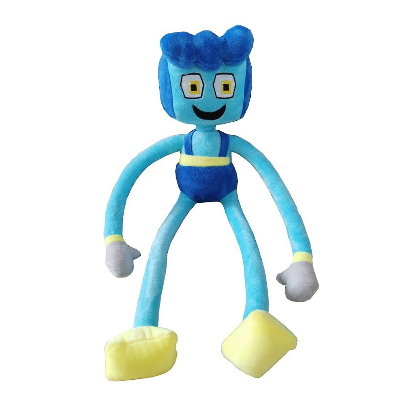 Плюшена играчка Tiessa, Huggy Wuggy - Daddy Long Legs, 80 см, Син - eMAG.bg