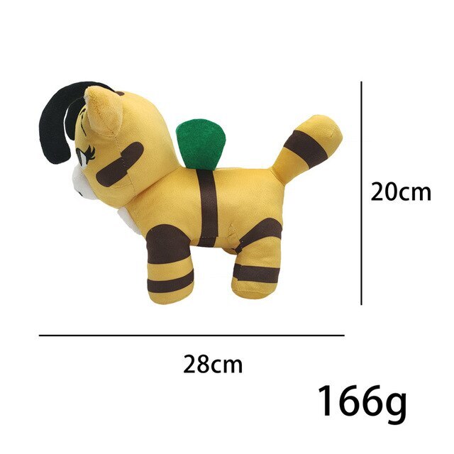 Jucarie de Plus Zenuk - Pisica Albina, Poppy Play Time, 20 Cm ...