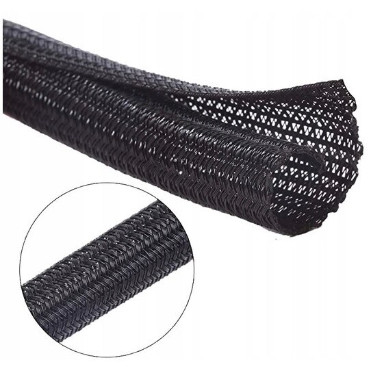 Organizator cabluri birou 19 mm, lungime 3 m, negru - eMAG.ro