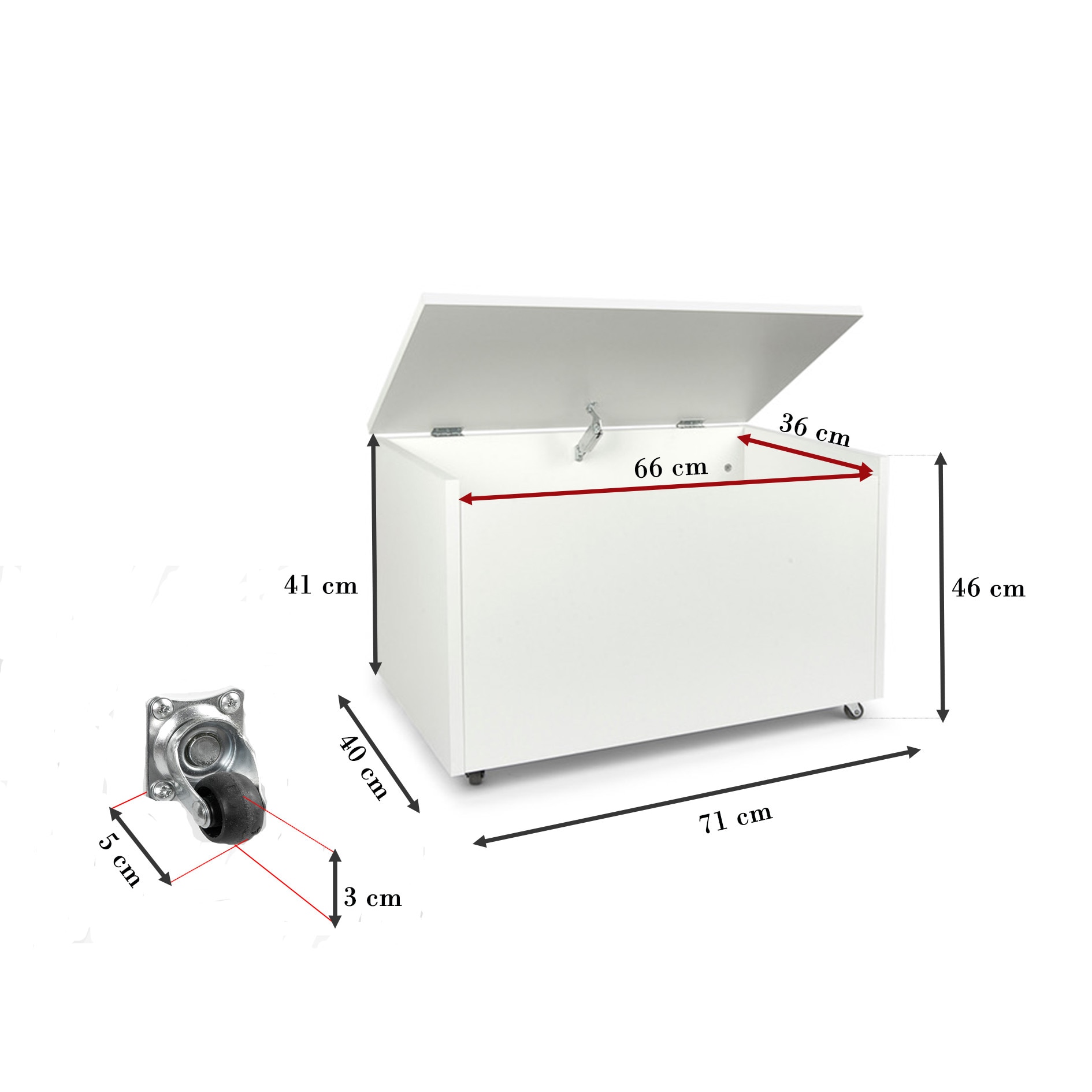 Cutie de jucarii XXL mare, din lemn, cu roti, cu scaun taburet, Leomark ...