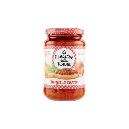 Sos italian de rosii Ragu Bolognese cu carne, Conserve della Nonna, 350 ...