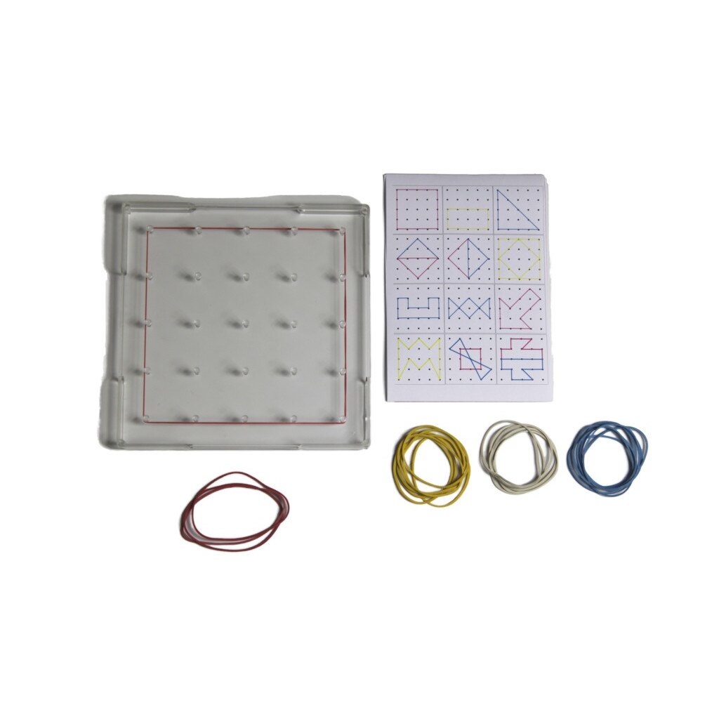 Set geoplan, PVC, 15x15 cm, Transparent - eMAG.ro