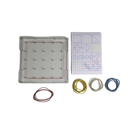 Set geoplan, PVC, 15x15 cm, Transparent - eMAG.ro