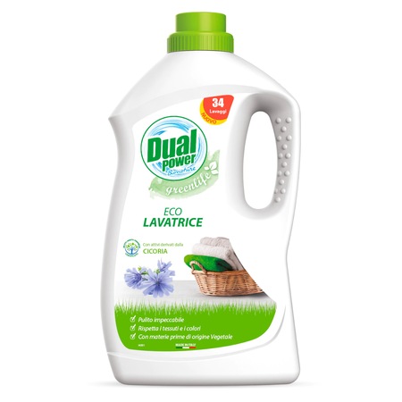 Detergent ecologic, Dual Power Lavatrice, 2 L - eMAG.ro