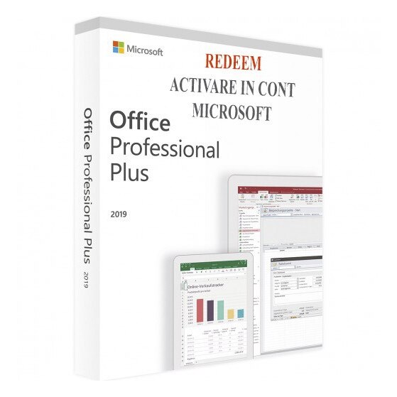 Microsoft Office 2019 Professional Plus, 32/64 Bit, Toate Limbile ...