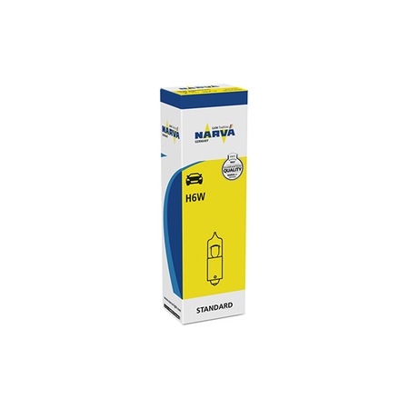 Set 10 bucati becuri pozitie fata H6W 12 V, Narva - eMAG.ro