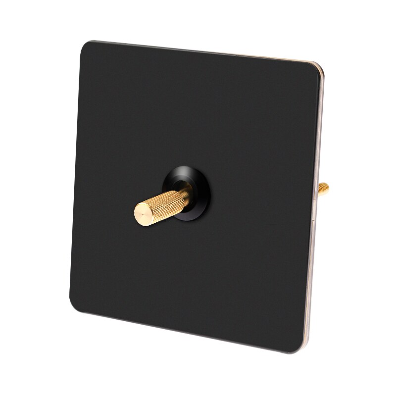 Intrerupator simplu Vintage TAM Negru 1 FS - eMAG.ro