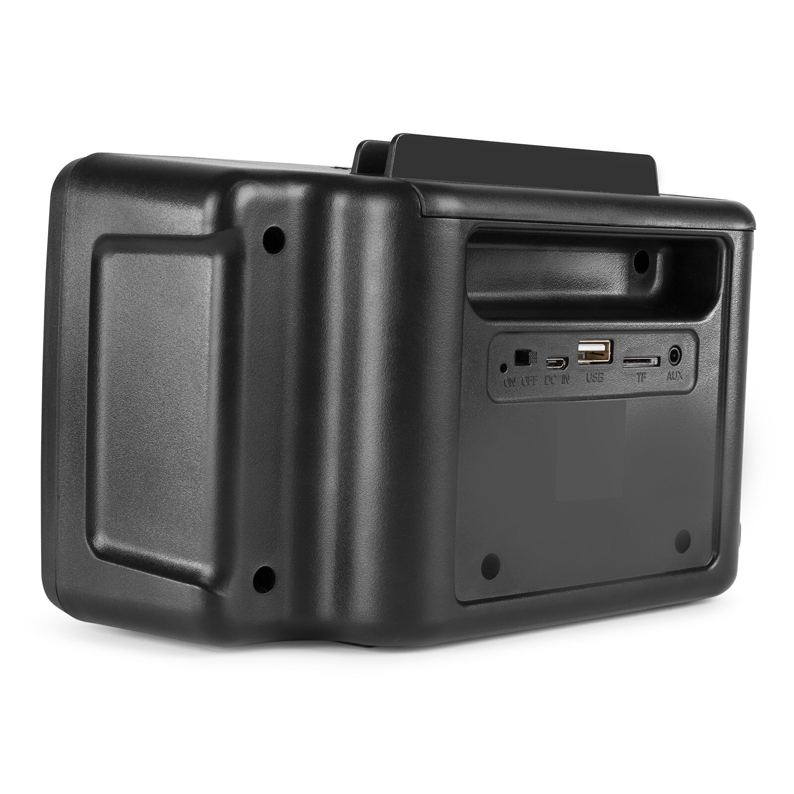 Boxa de petrecere cu acumulator, LED, 3", 60W, Bluetooth/USB/SD/FM ...