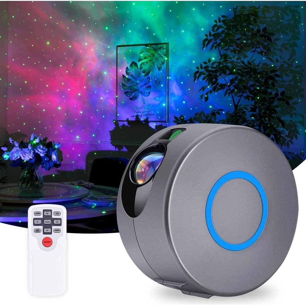 Proiector de stele, SAICHEN, laser LED RGB, lampa de proiectie, cu ...