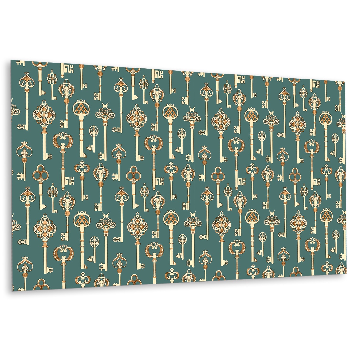 Panou de perete decorativ, Chei, Gri, 100 cm x 50 cm - eMAG.ro