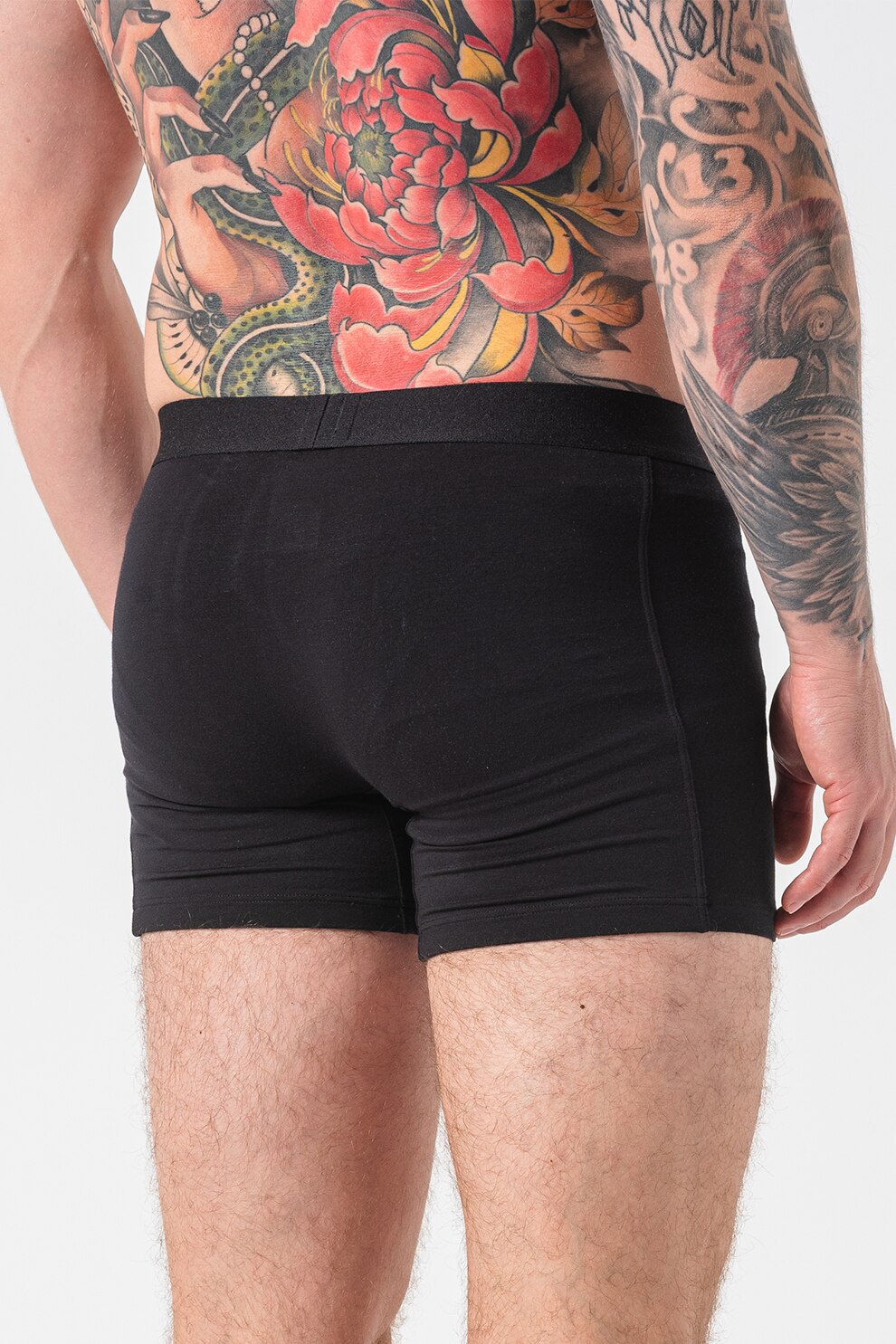 BOSS, Set de boxeri din amestec de modal - 2 perechi, Negru, S - eMAG.ro