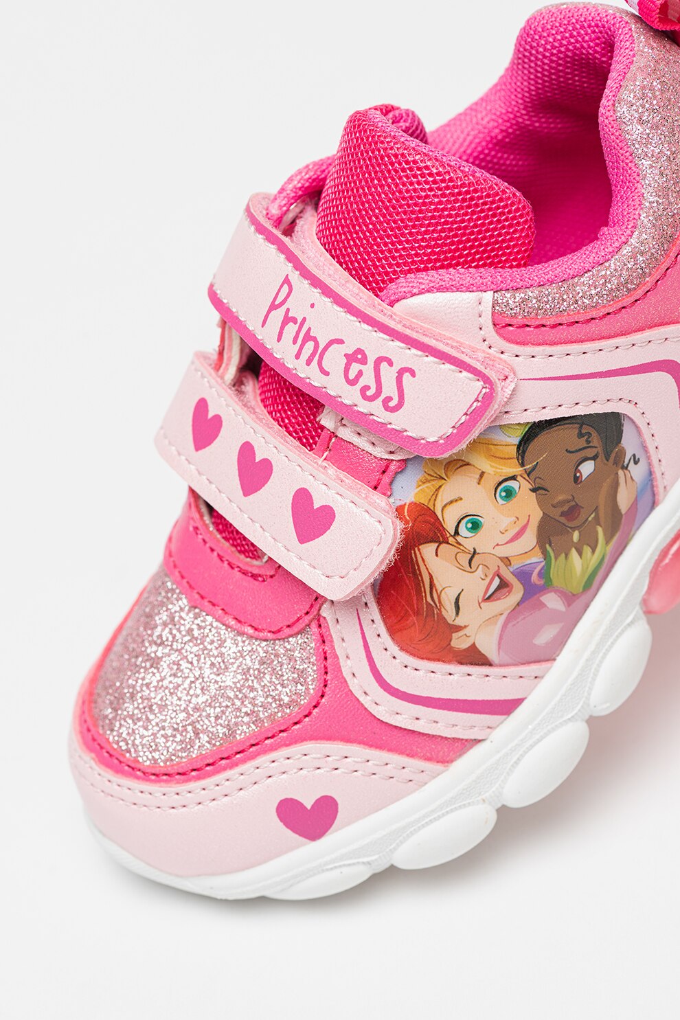 Walt Disney, Спортни обувки с LED светлини и щампа на Disney принцеси ...