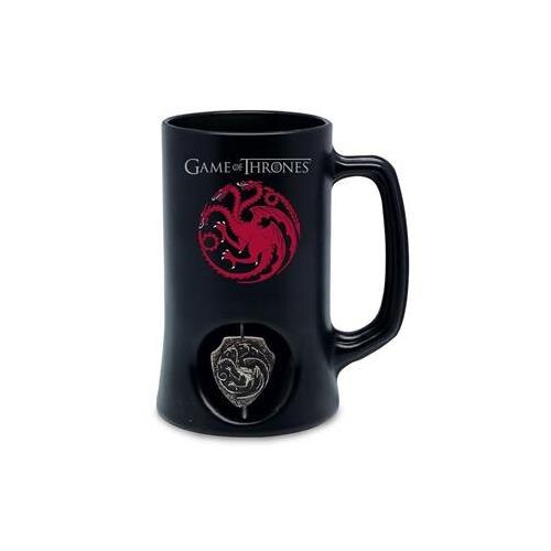 Halba Game Of Thrones Targaryen Spinning Logo Black Stein - eMAG.ro
