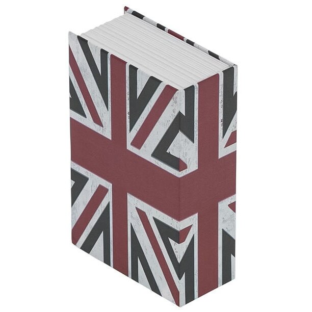 Mini seif London BookValue, forma de carte, cu cheita, sigur, design ...