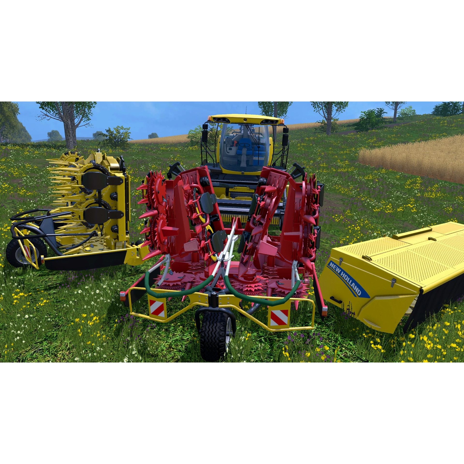 Игра FOCUS HOME INTERACTIVE Farming Simulator 15 New Holland Pack ...