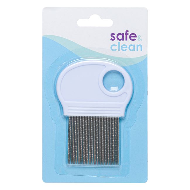 Pieptene pentru paduchi, 8.5x6.5 cm - eMAG.ro