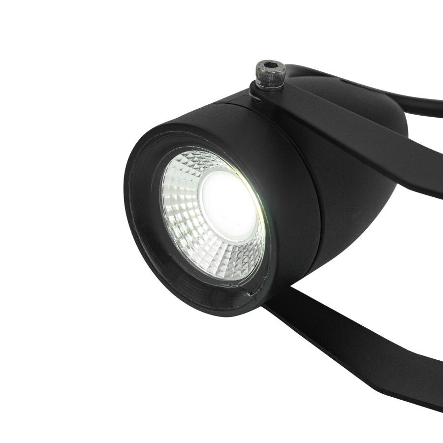 Spot LED de Exterior Herculis, 5W, 6400K, Negru - eMAG.ro