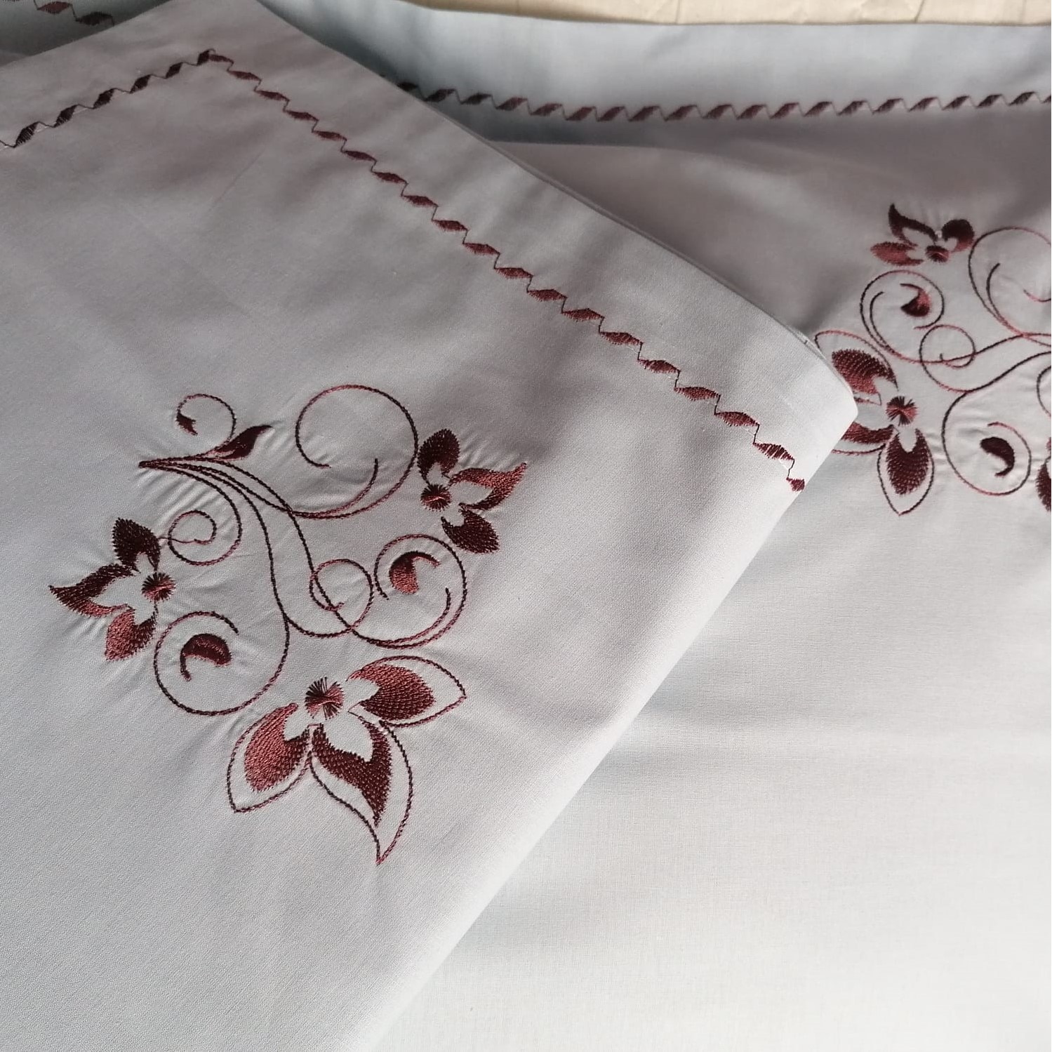 Set 2 Fete perna 40 x 60 cm, Casa Bucuriei, model Elegance, albastru ...