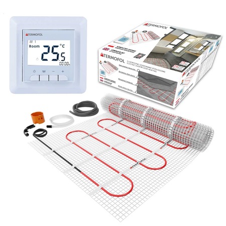 Kit incalzire pardoseala 1.0 mp - 150W/mp - Termofol - eMAG.ro