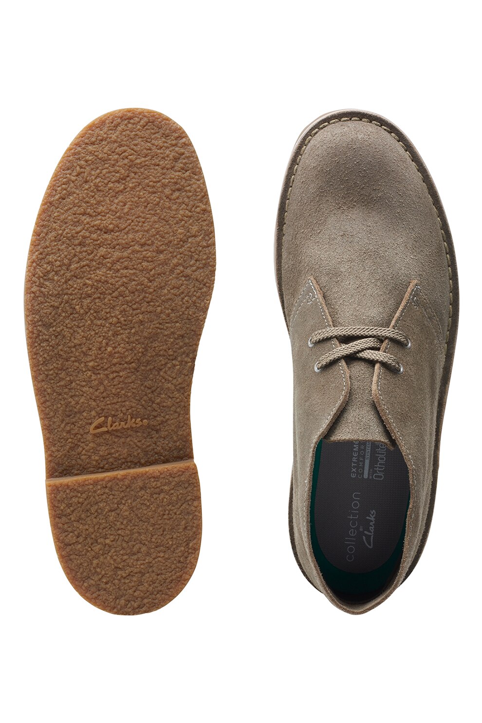 Clarks, Кожени кларкове Bushacre 3 - eMAG.bg