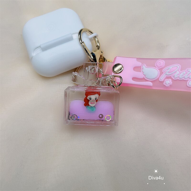 Breloc, Diva4u, Acril, Model sticla parfum, Roz - eMAG.ro