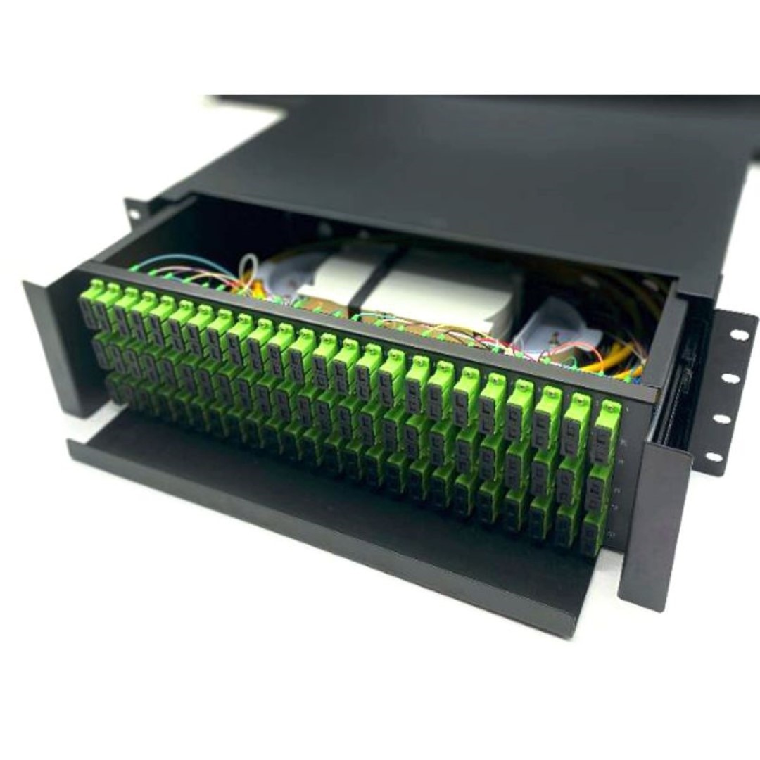 Patch panel ODF 96 Porturi SC/APC Complet Echipat - eMAG.ro