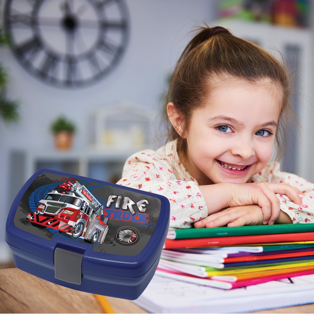 Cutie sandwich 630ml, FIRE TRUCK - S-COOL - eMAG.ro