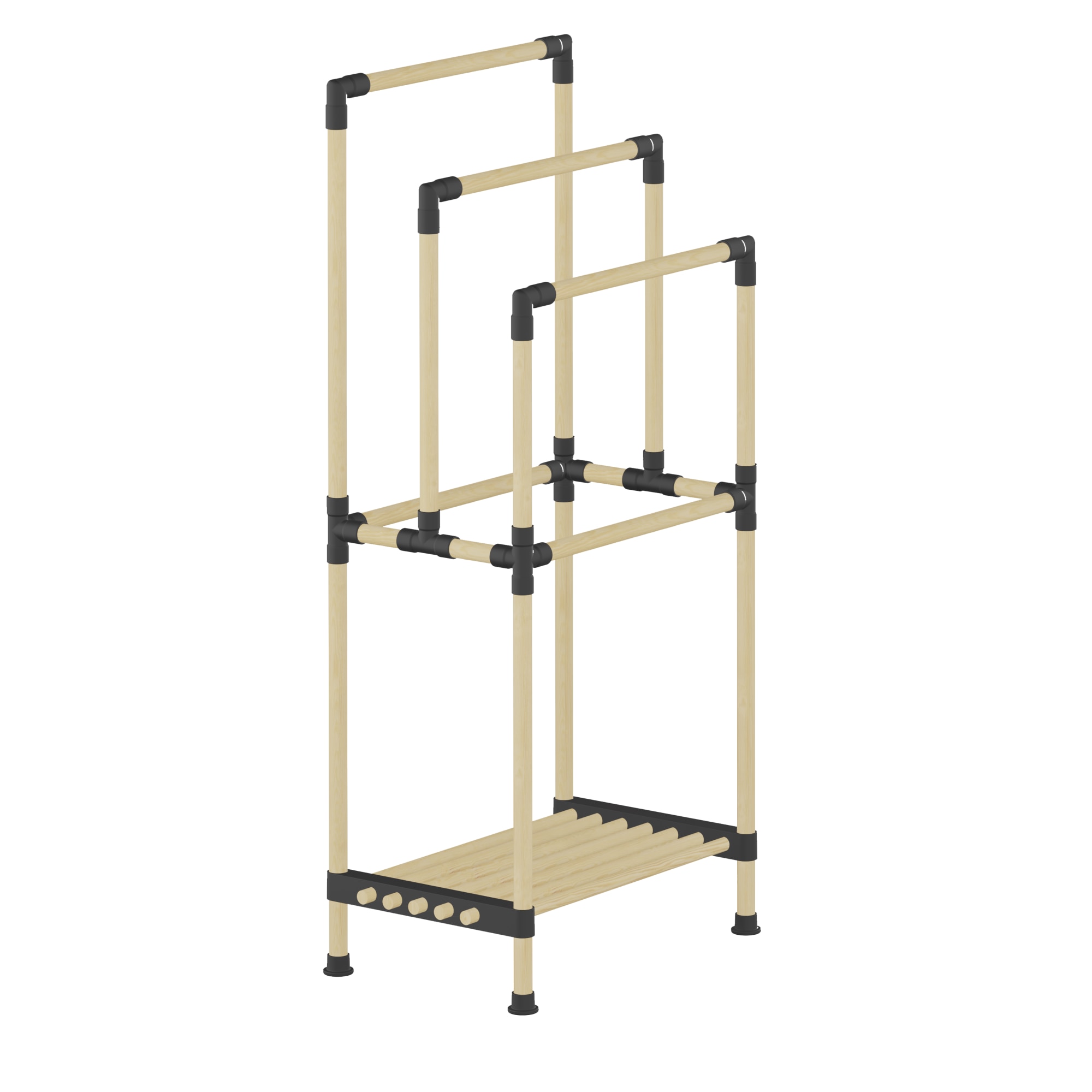 Raft modular din lemn, SEOWOOD, SEO 8173, 97 cm - eMAG.ro
