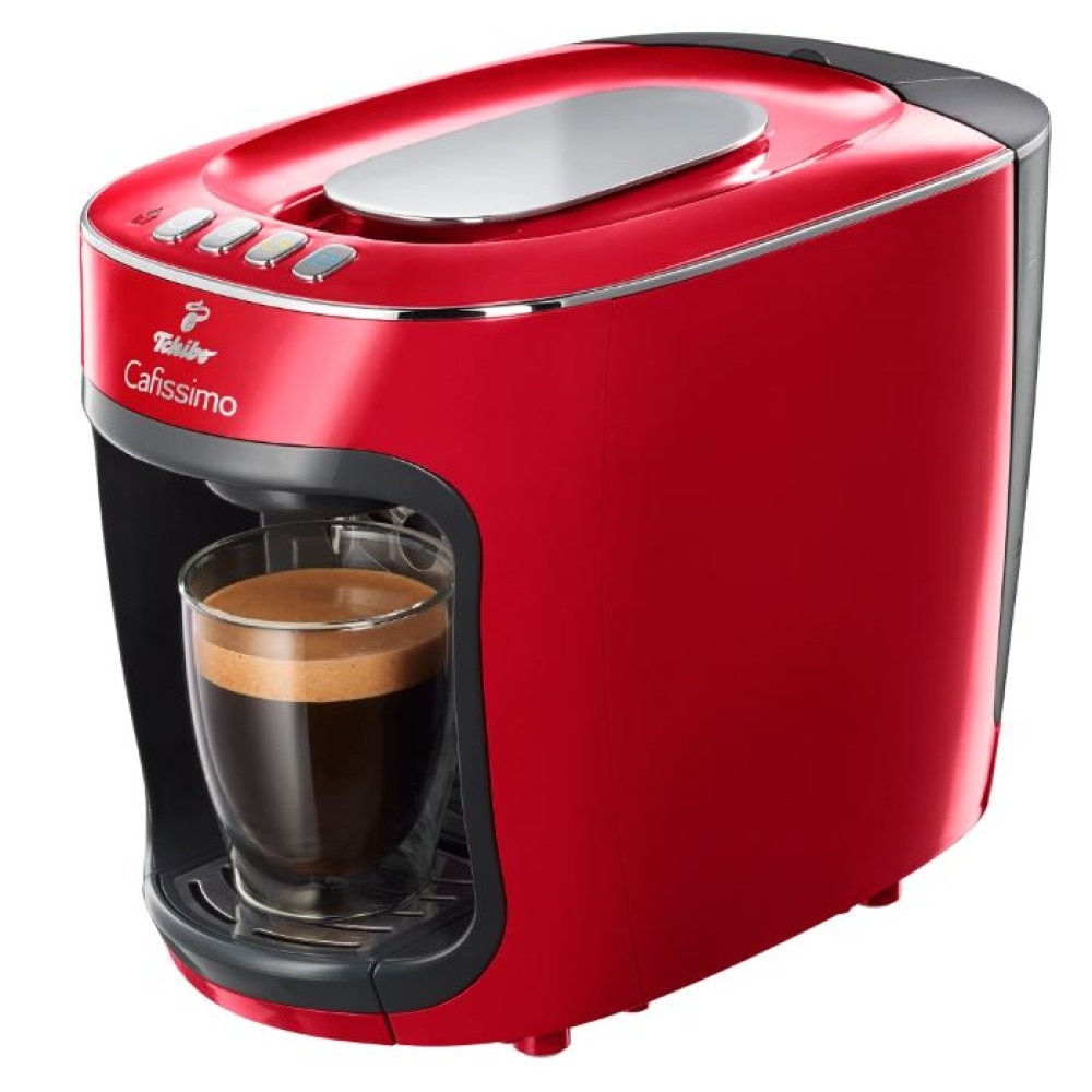 Pachet Espressor Tchibo Cafissimo mini Red, 1500 W, 650 ml, Rosu si ...