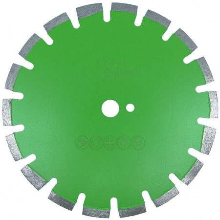 Disc pentru beton verde, beton proaspat 400x25.4mm, Profesional ...