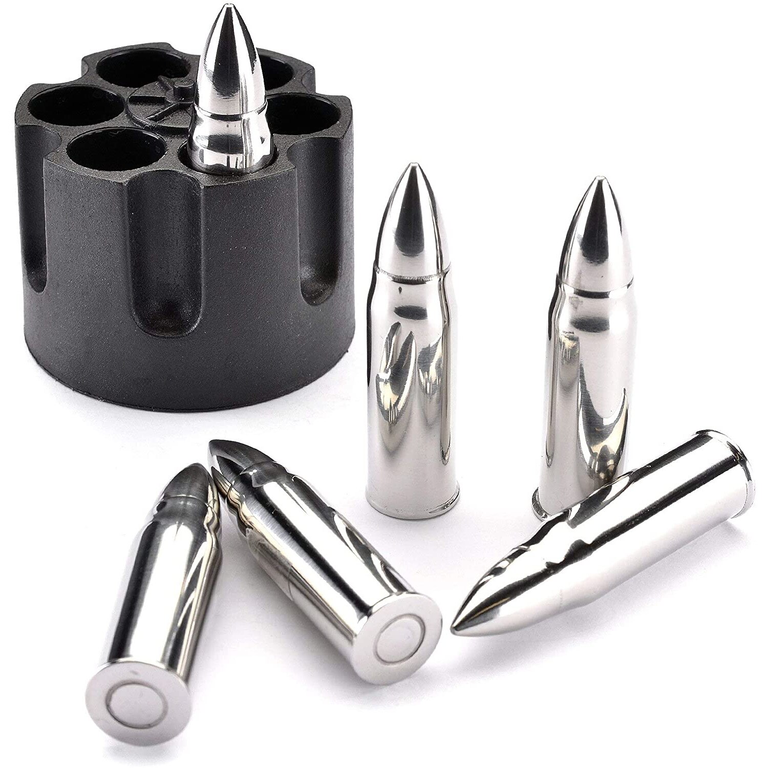 Set 6 gloante inox Feike pentru racirea bauturilor, reutilizabile - eMAG.ro