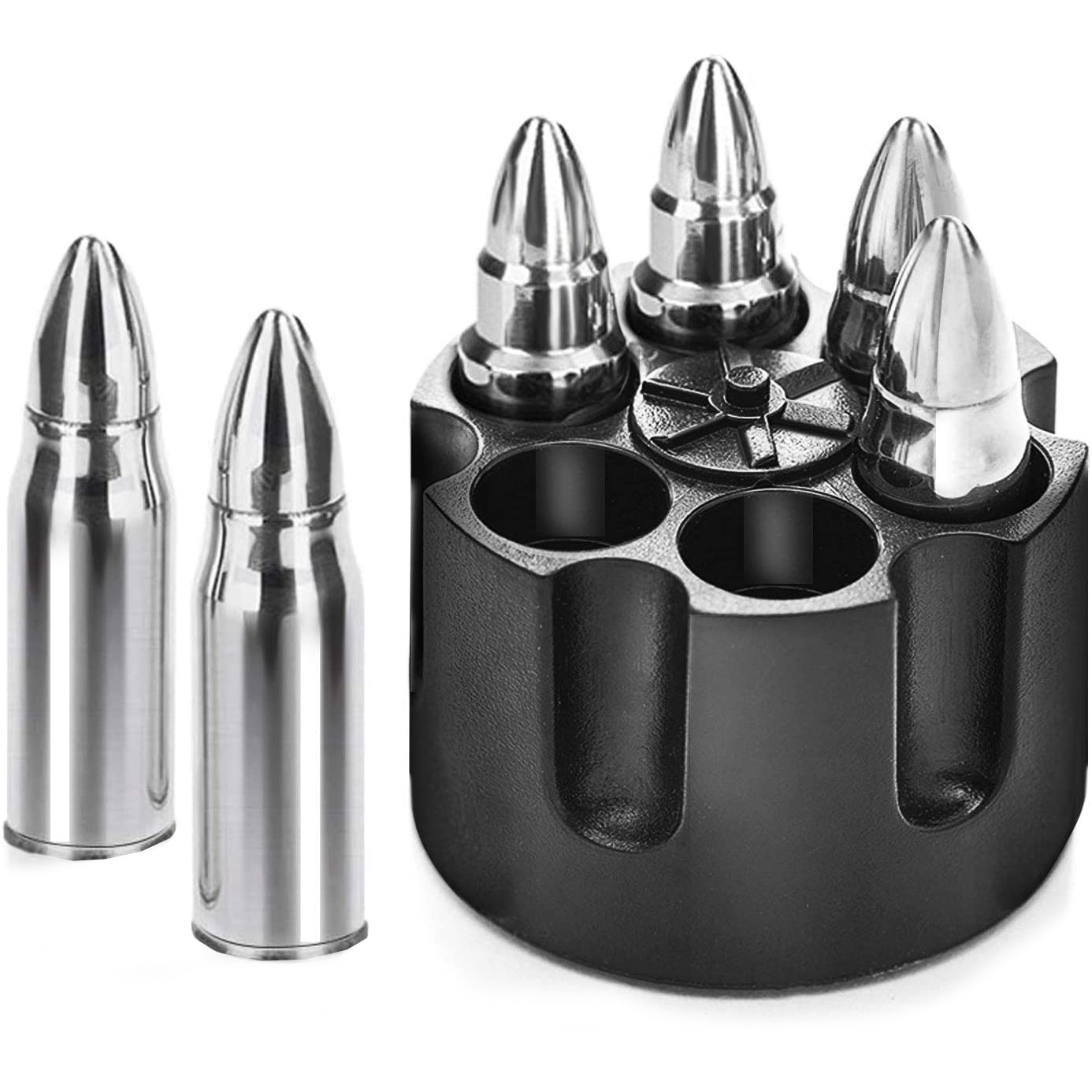 Set 6 gloante inox Feike pentru racirea bauturilor, reutilizabile - eMAG.ro