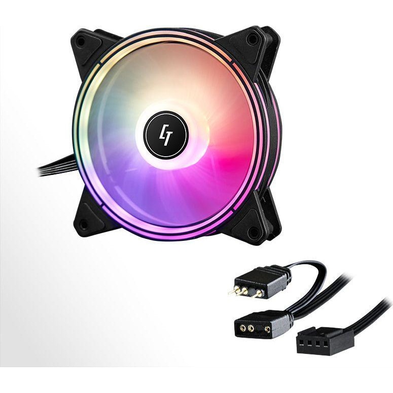 Ventilator PC Chieftronic NF-1225RGB, Nova RGB, 120x120x25mm - eMAG.ro