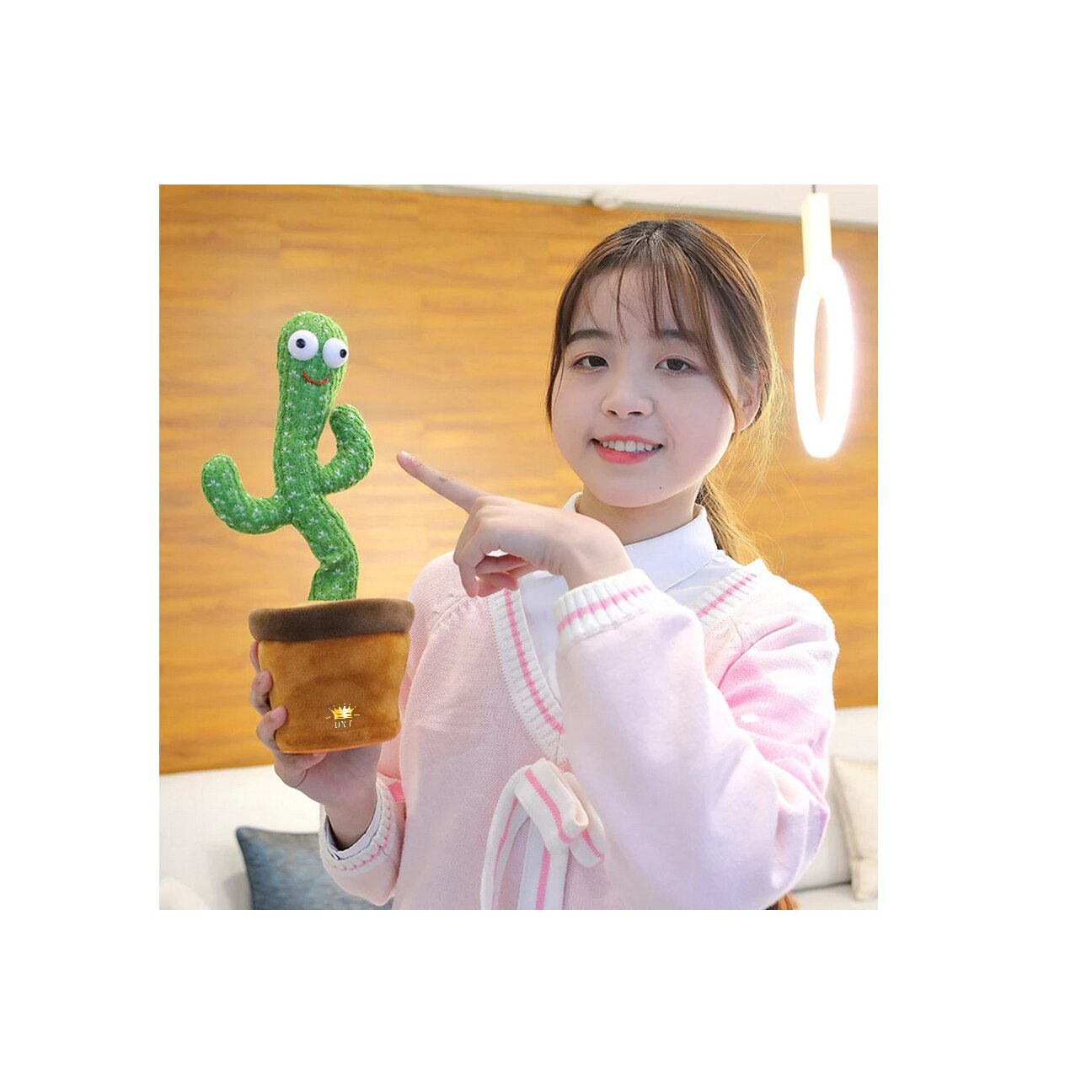 Jucarie interactiva, HYT ®, Cactus Vorbitor, Danseaza, Imita, Canta ...