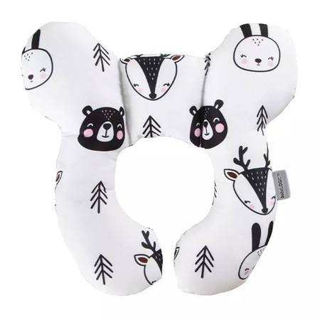 Perna voiaj copii, sustinere cap si gat, 0-24 luni, model ursuleti ...