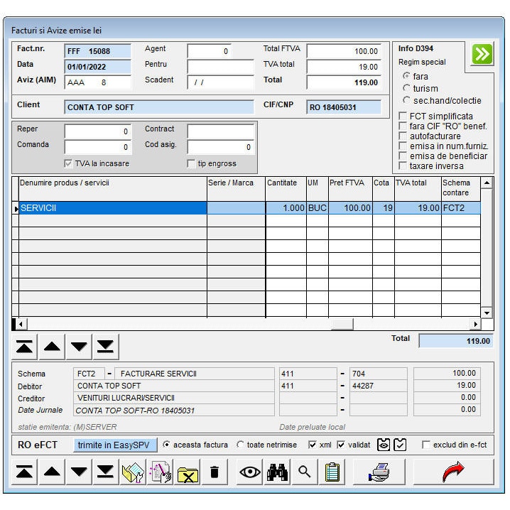Program complet de contabilitate EasyCont, SAFT, E-factura si E ...