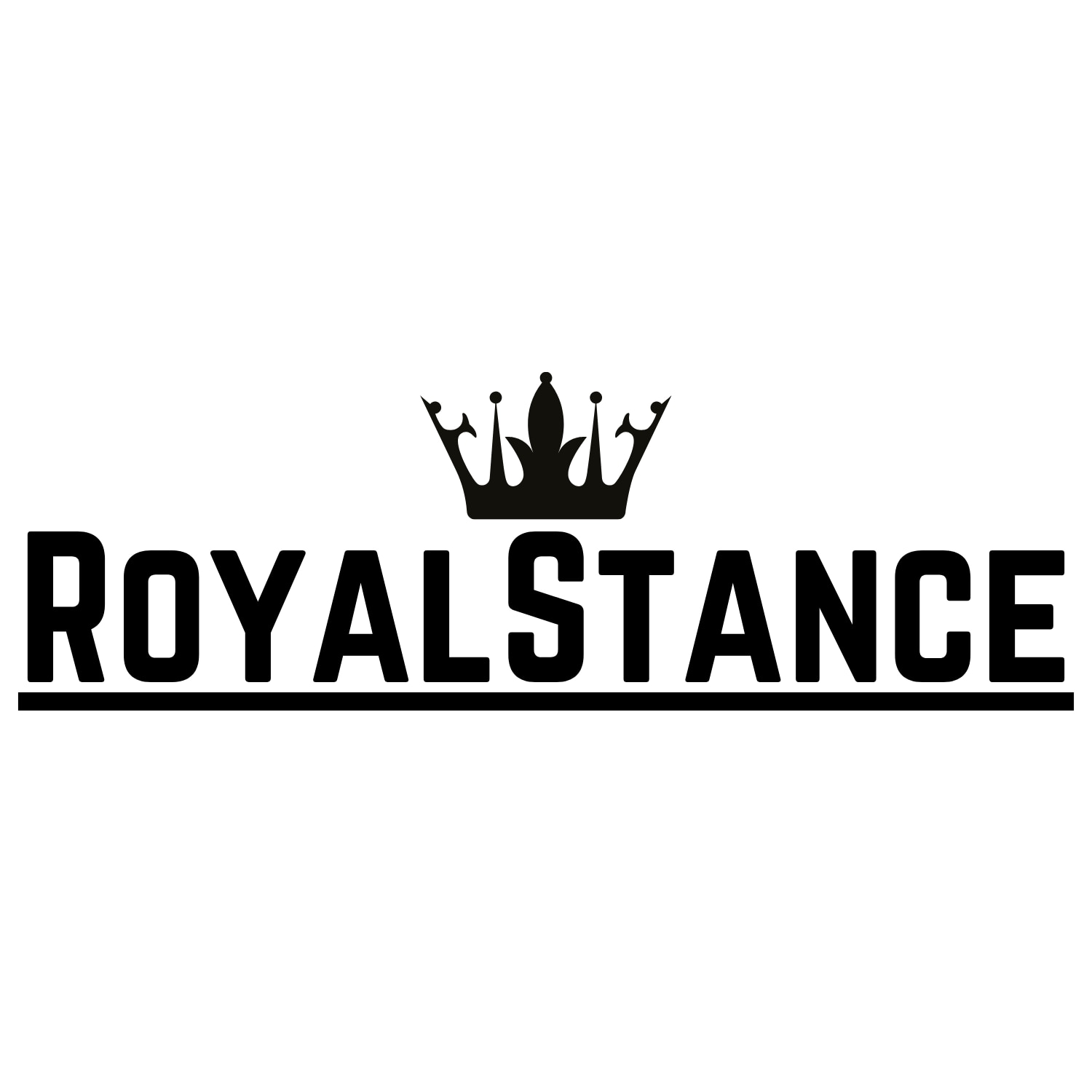 Sticker Royal Stance, alb, 20cm - eMAG.ro