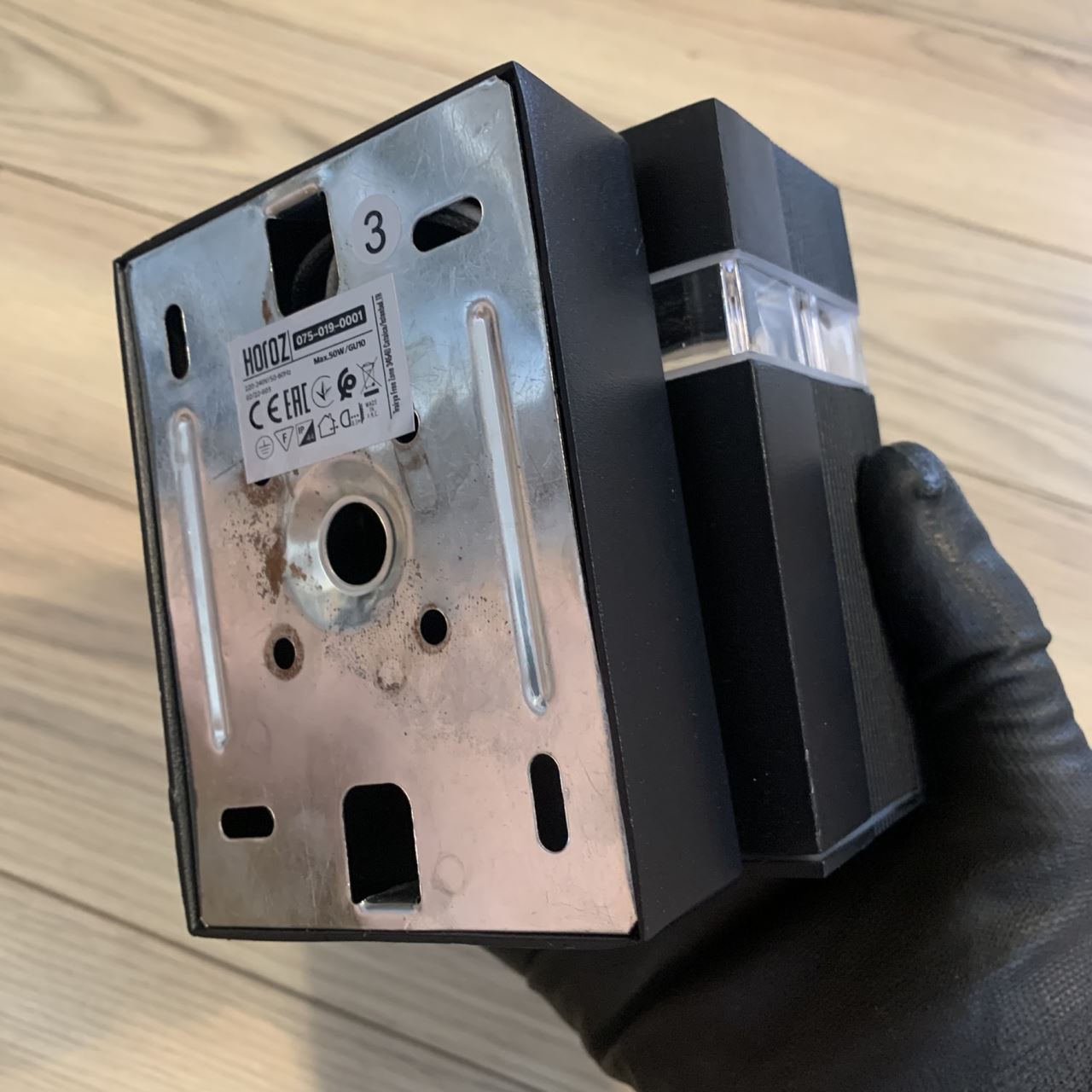 Външен аплик Regnum-1, Неръждаема стомана, IP44, 1xGU10 - eMAG.bg