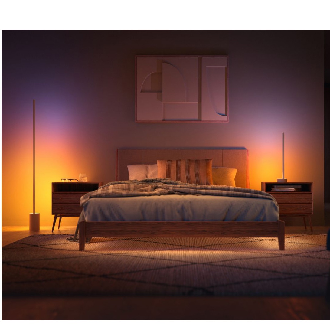 Lampadar LED inteligent Philips Hue Signe, Bluetooth, 29W, 2550 lm ...