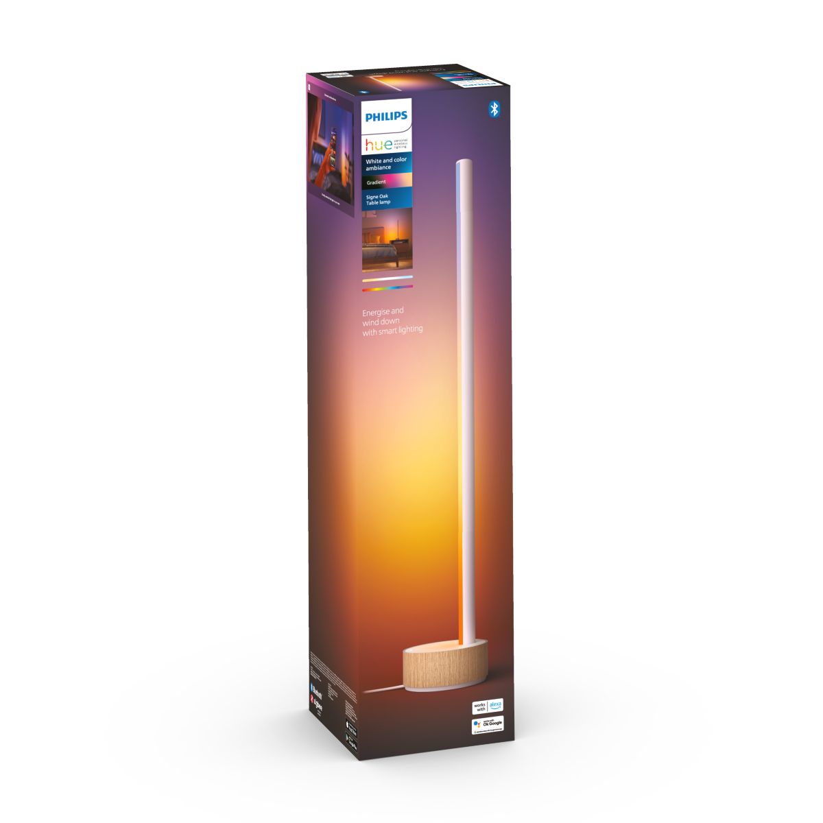 Lampa de masa LED RGB inteligenta Philips Hue Gradient Signe, 11.8W ...