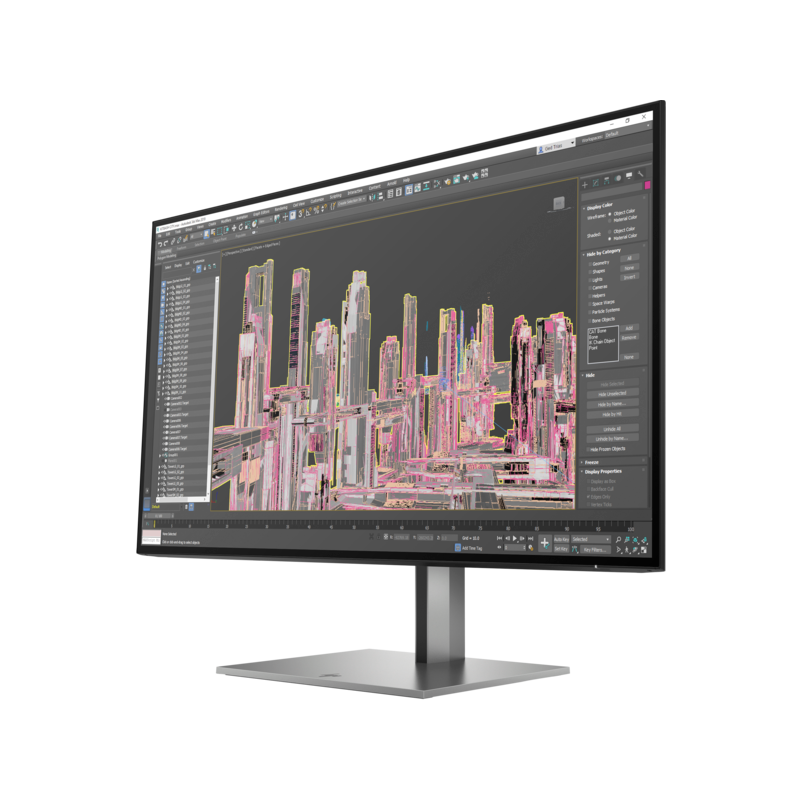 HP Z27u G3 27" LED IPS monitor, QHD, DisplayPort, HDMI, RJ-45, USB-A ...