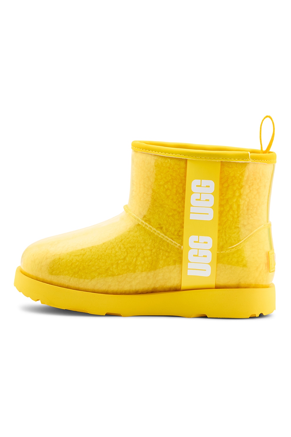 UGG, Гумени боти Classic Clear Mini II, Жълт, 35 EU - eMAG.bg