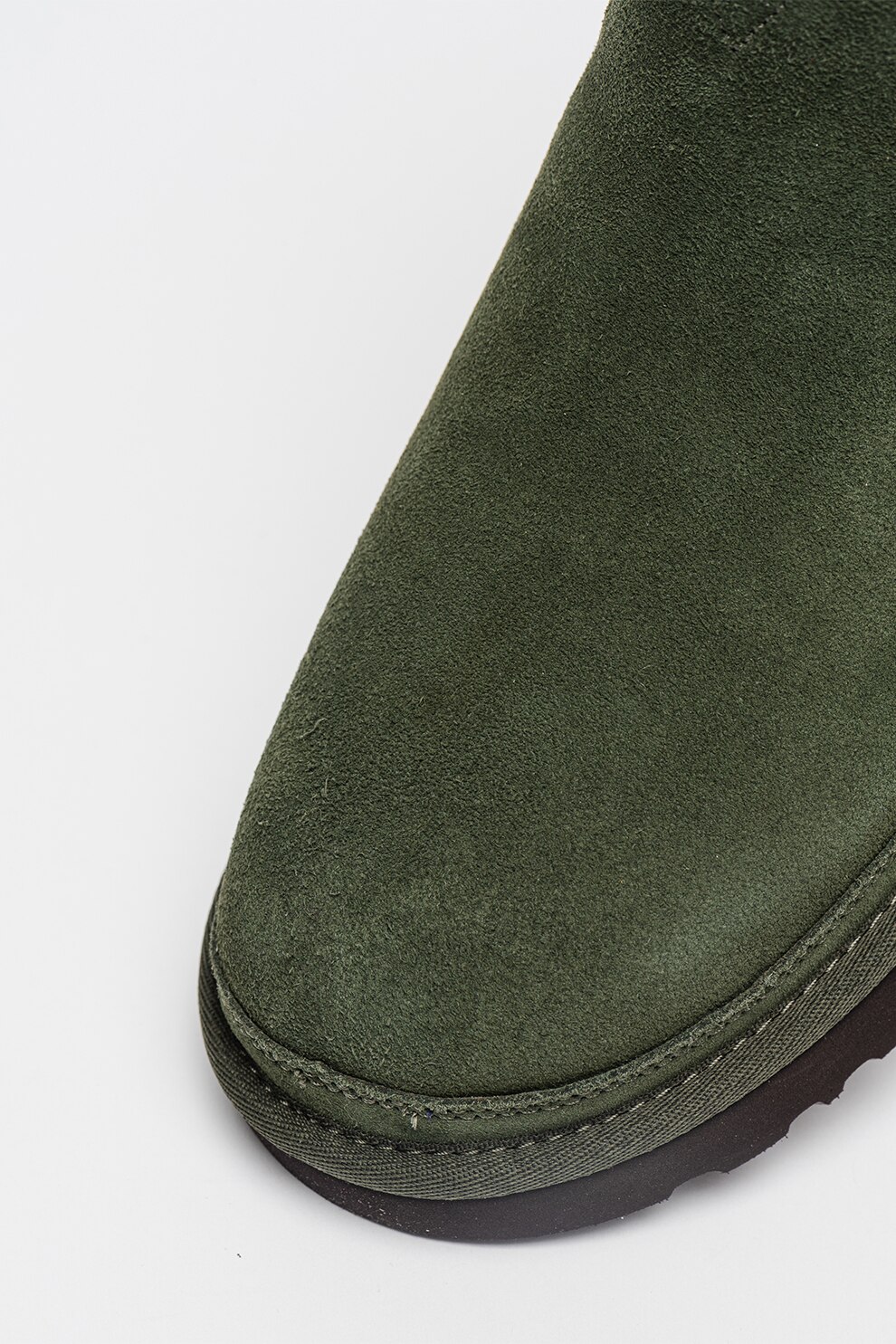 UGG, Ghete Chelsea de piele intoarsa Neumel, Verde, 7 - eMAG.ro