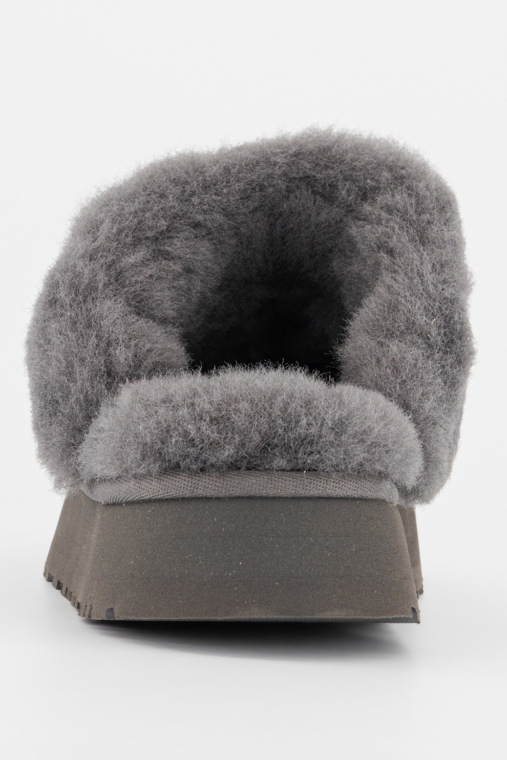 UGG, Papuci de casa din piele intoarsa cu captuseala din lana Disquette ...