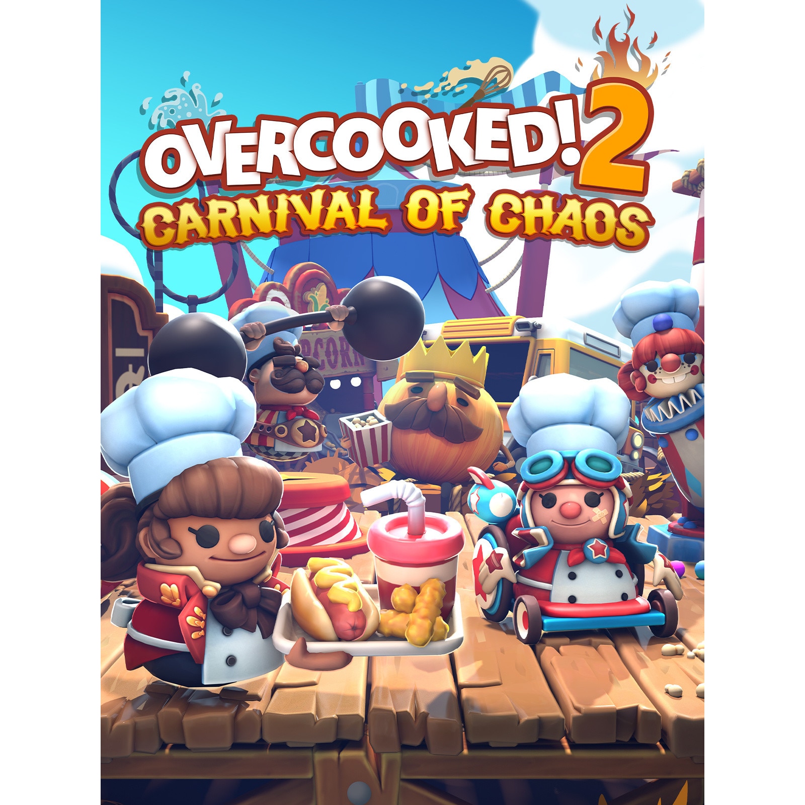 Joc Overcooked! 2 Carnival Of Chaos Pentru PC - eMAG.ro