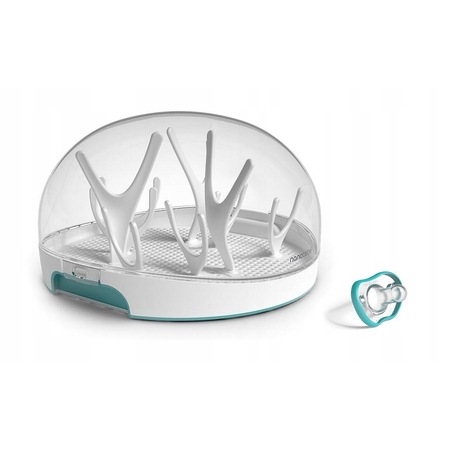 Sterilizator cu abur pentru microunde, Nanobebe, Alb - eMAG.ro