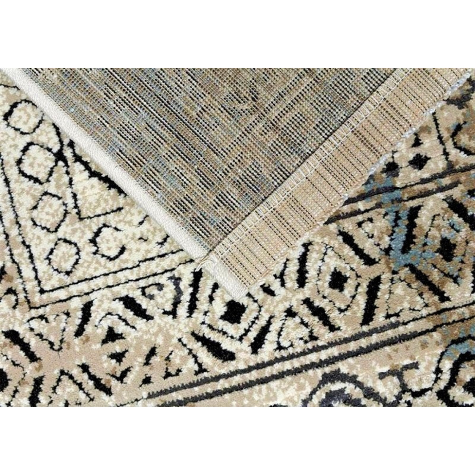 Covor BOHO, Model 36EME, 160x230, Gri / Bej, 2280 gr/mp - eMAG.ro
