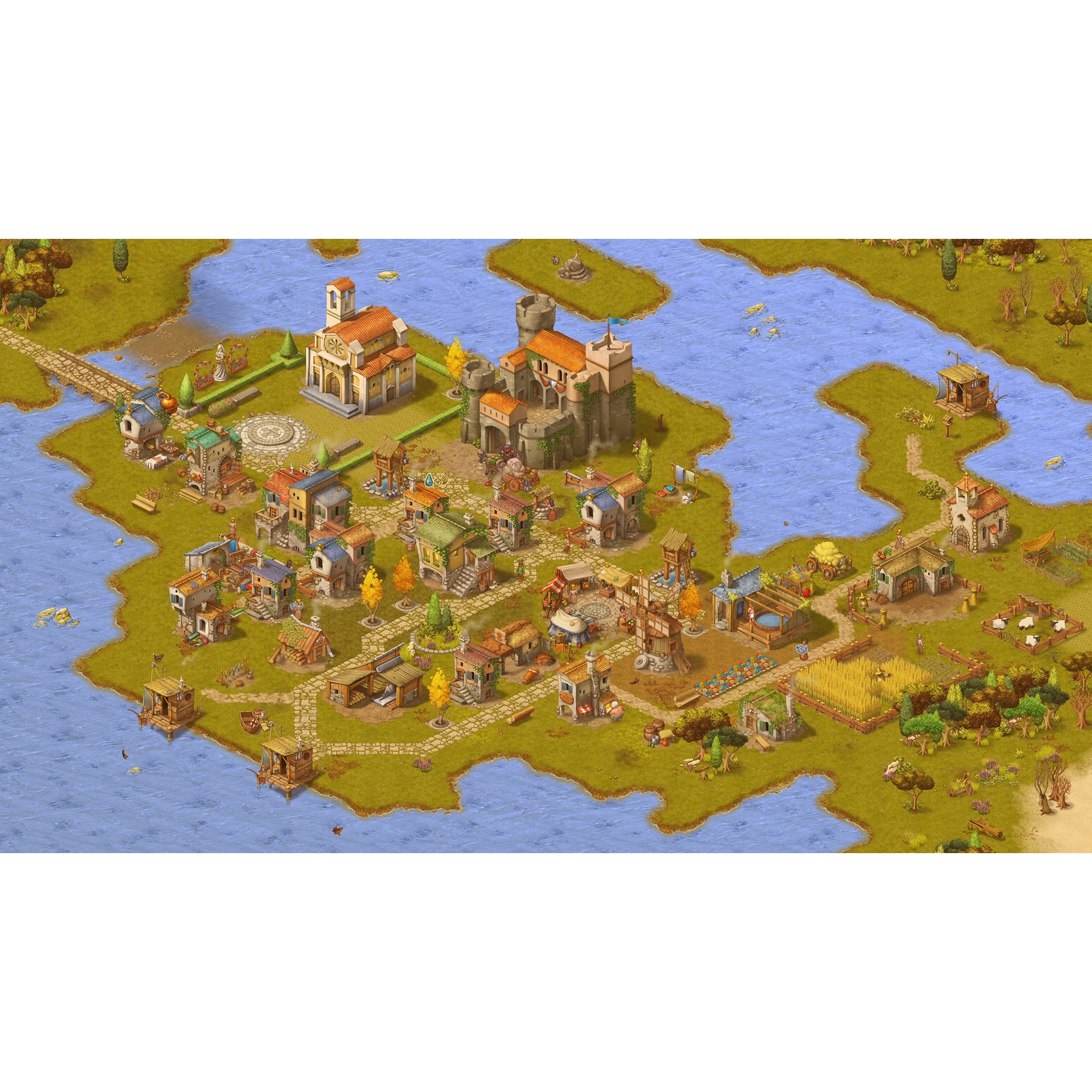 Joc Townsmen A Kingdom Rebuilt The Seaside Empire Pentru PC - eMAG.ro