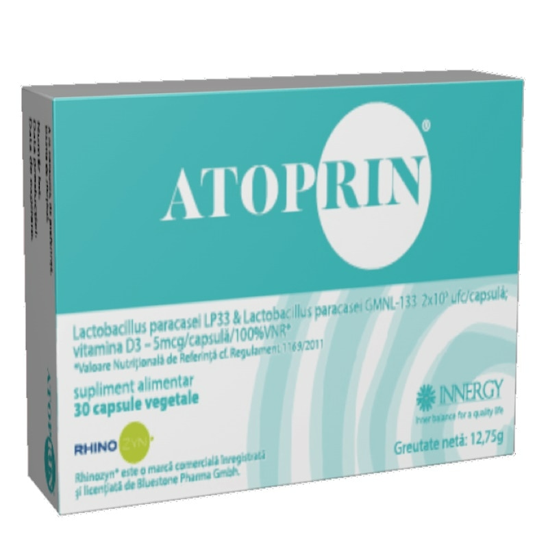 Atoprin, 30 capsule, Innergy - eMAG.ro